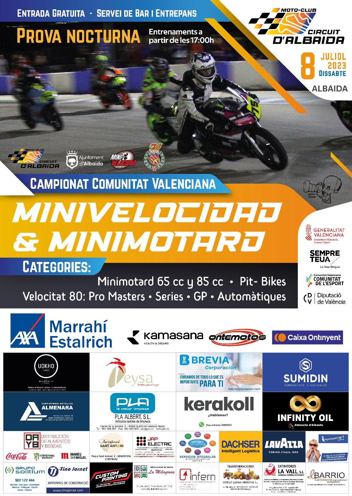 La Minivelocidad de Albaida, este sábado por la tarde - FMCV