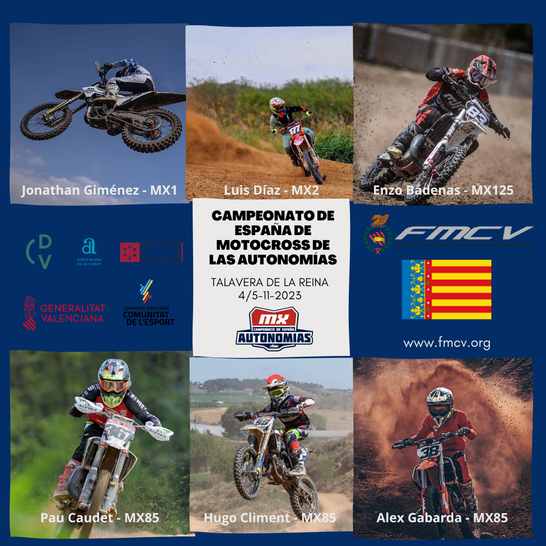 ¡La FMCV ya tiene a su equipo para el MX de las Autonomías 2023! - FMCV